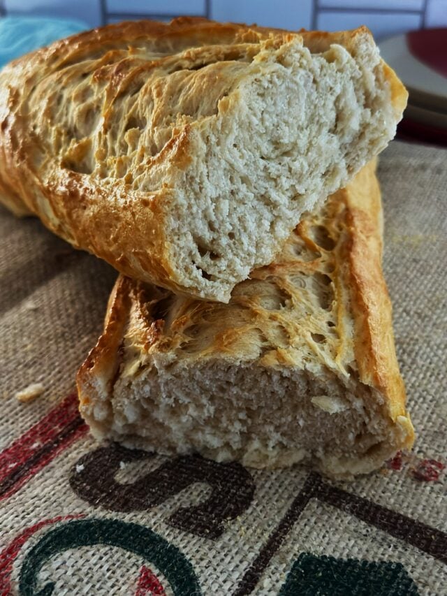 Easy Homemade Cuban Bread (Pan Cubano) | Just A Bit Sweet