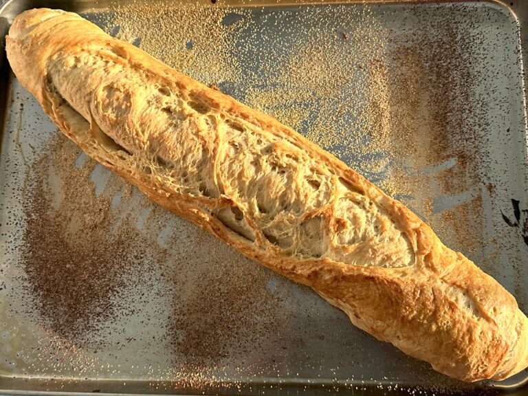 Easy Homemade Cuban Bread (Pan Cubano) | Just A Bit Sweet