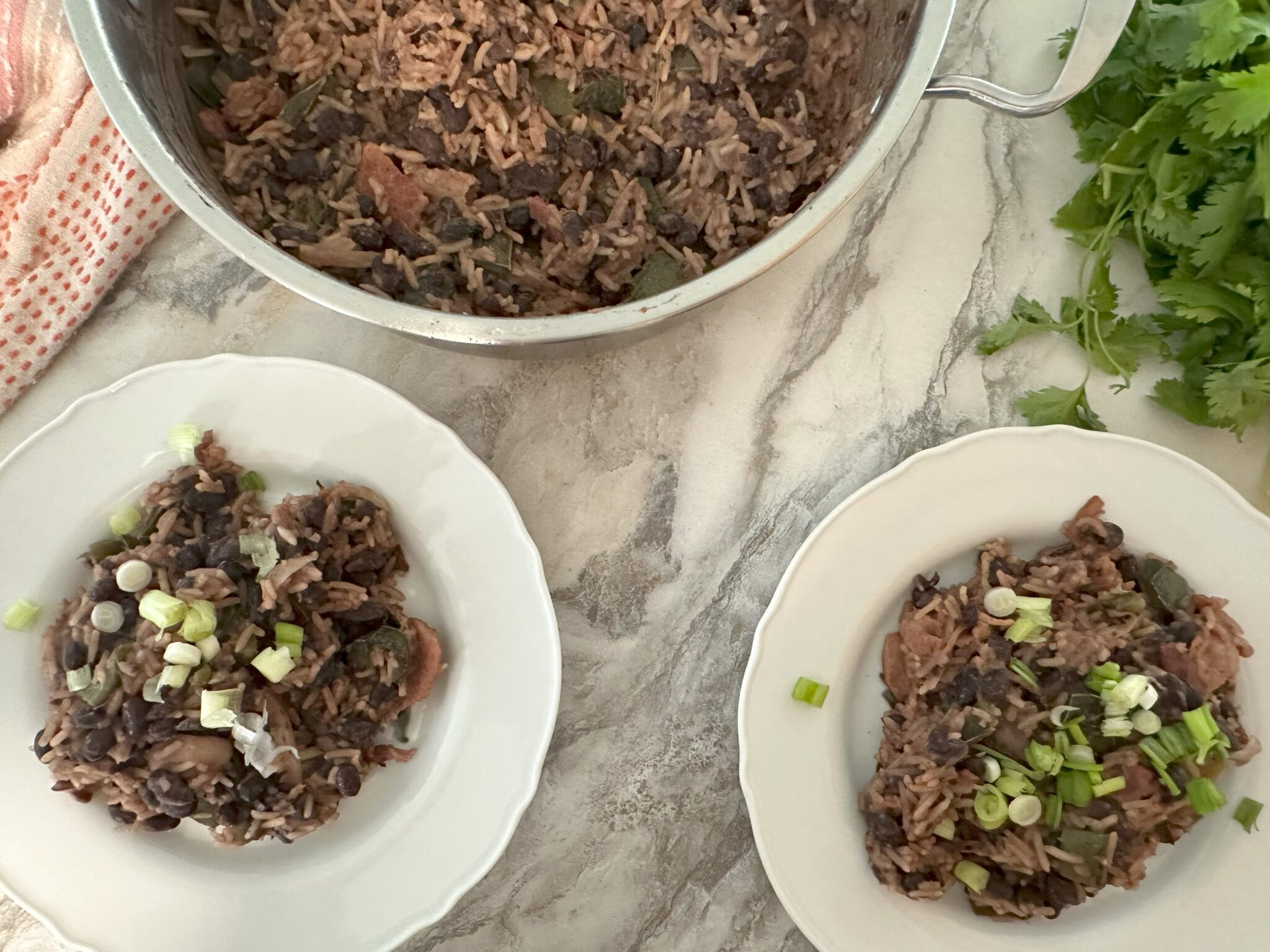 One Pot Cuban Black Beans and Rice (Congri) | Just A Bit Sweet